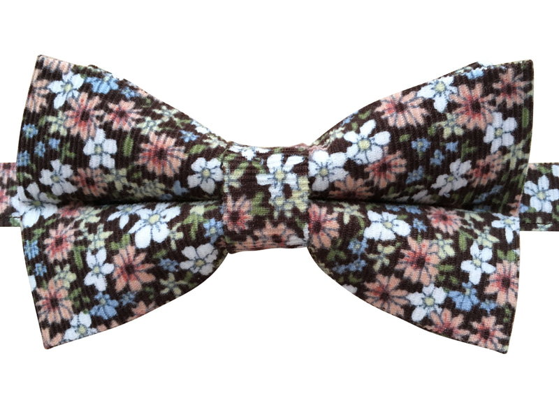 Floral Bow Ties - Unique Handmade Floral Design Bow Ties