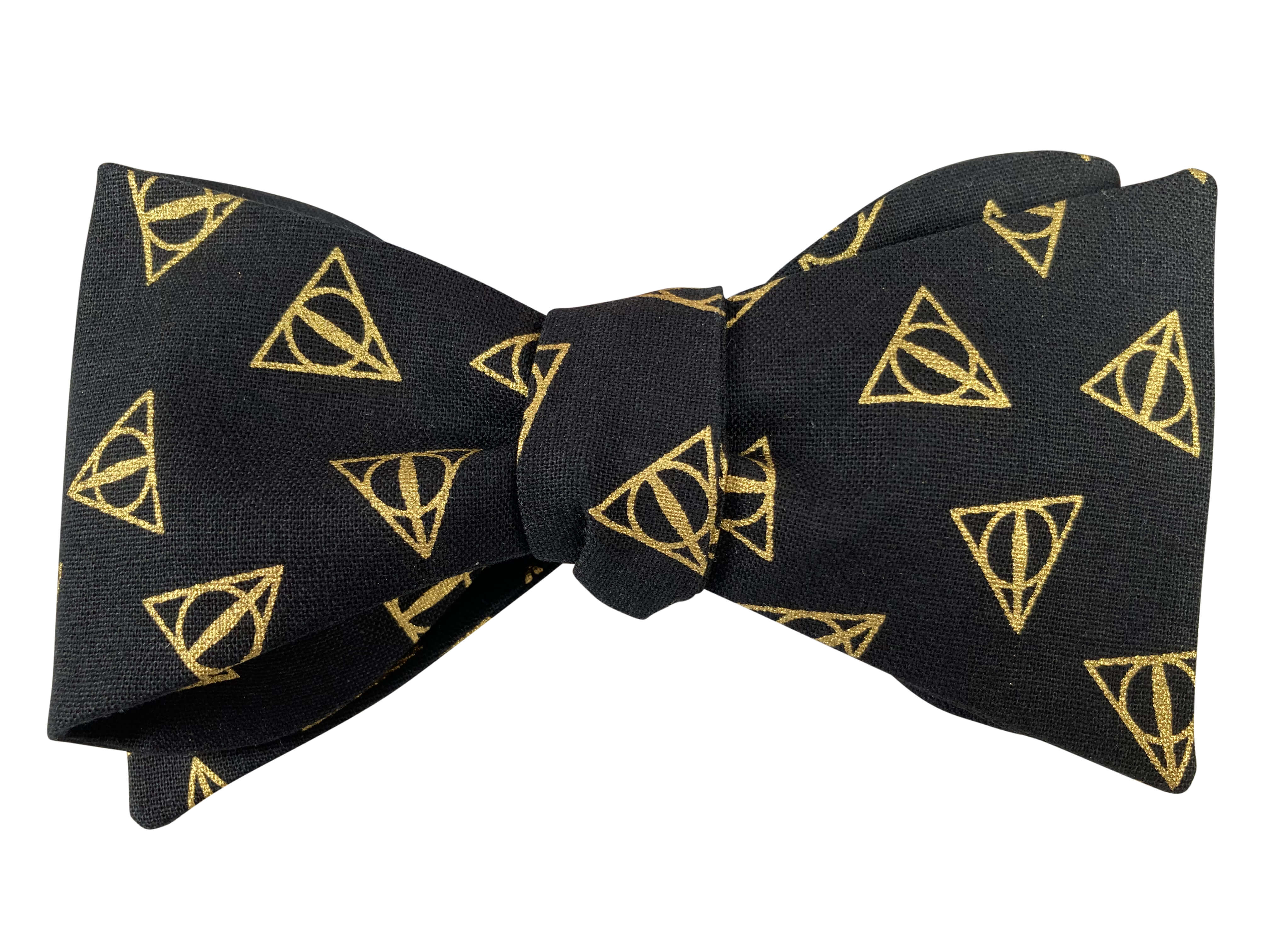 Stunning Black & Gold Bow Ties